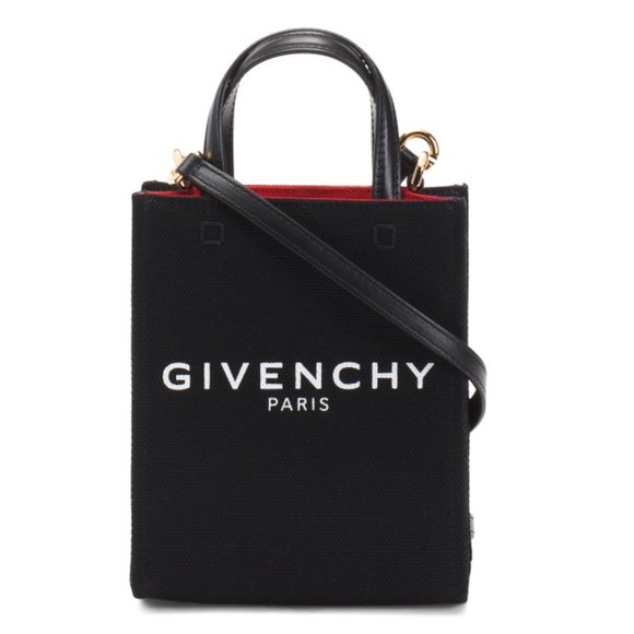 Givenchy | Bags | Givenchy Italy Logo Mini Tote With Leather Crossbody ...